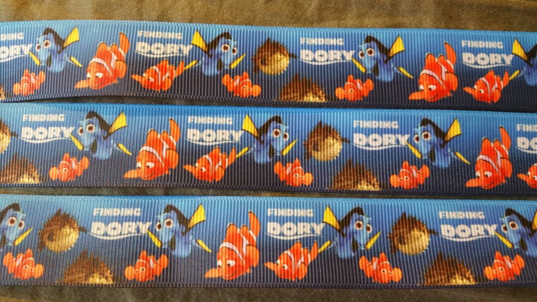 Finding Dory Ribbon. Finding Nemo Ribbon. Fish Ribbon. Destiny - Etsy