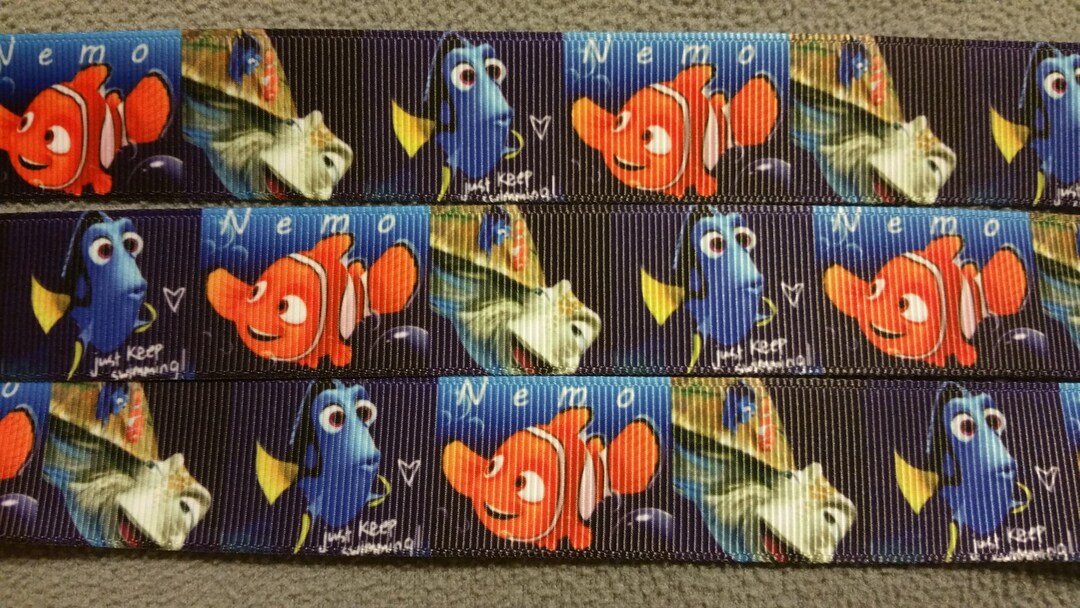 Clearance Finding Dory Ribbon. Finding Nemo Ribbon. Fish Ribbon ...
