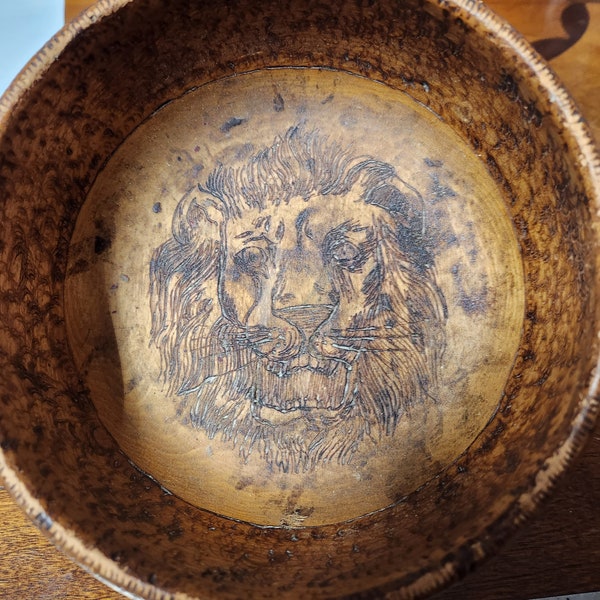 Lion Pyrography - Etsy