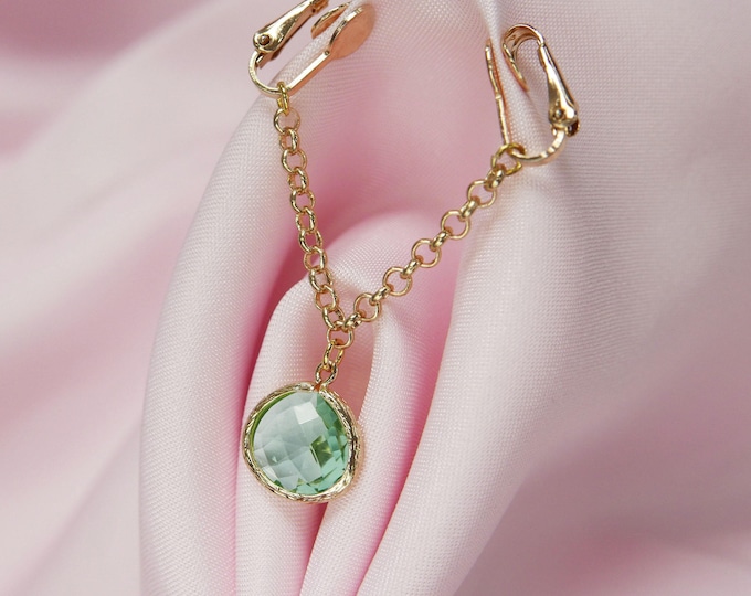 Labia Clip, Intimate Dangle Jewelry, Clitoral Jewelry, VCH Non-pierced ...