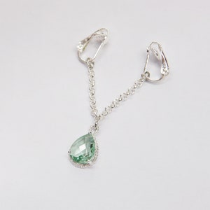 Silver Labia Clip Intimate Dangle Jewelry Clitoral Jewelry - Etsy