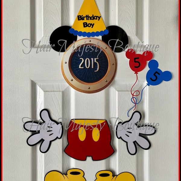 Mickey Mouse Body Part - Etsy
