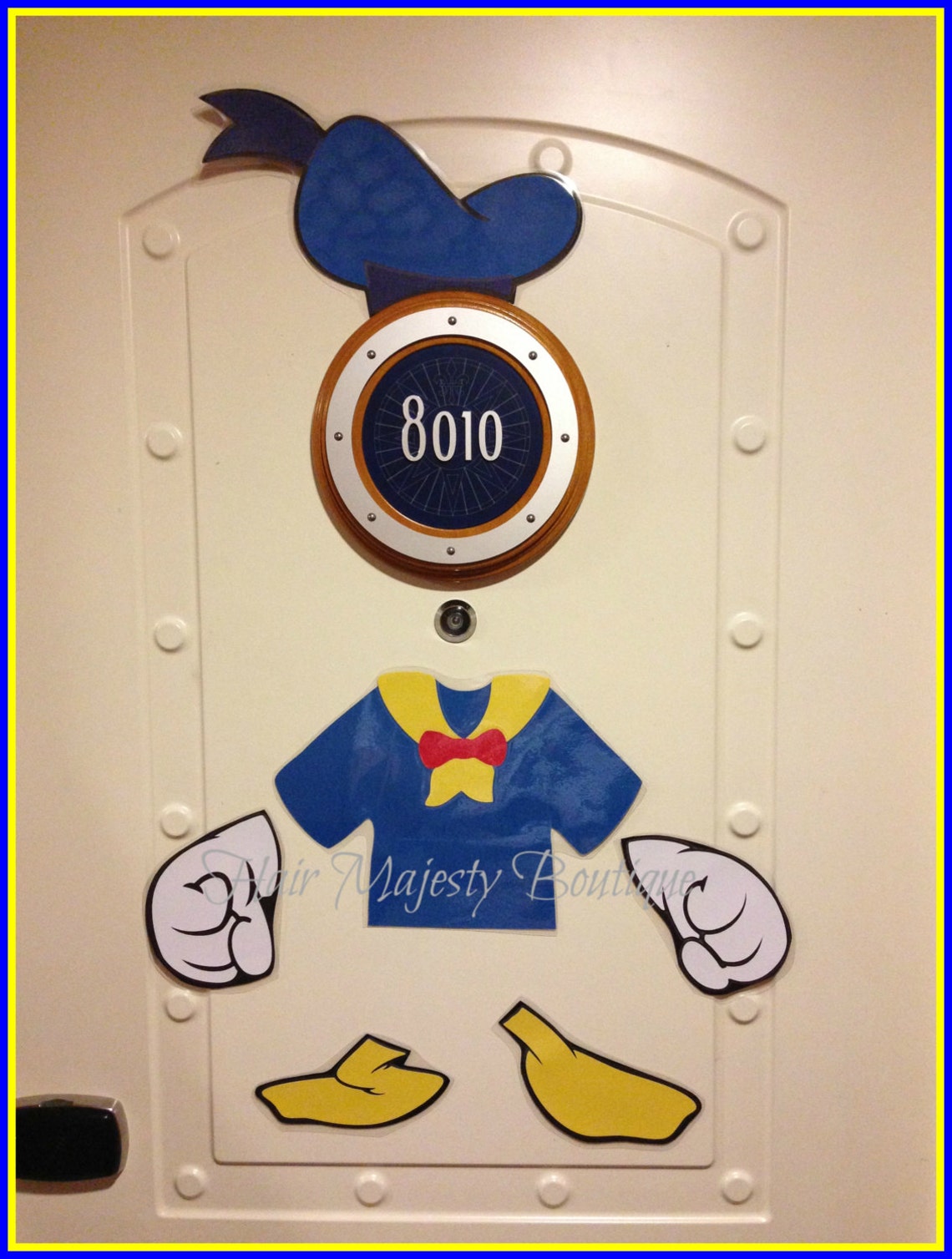 Donald Duck Body Part Magnet for Cruise Door - Etsy