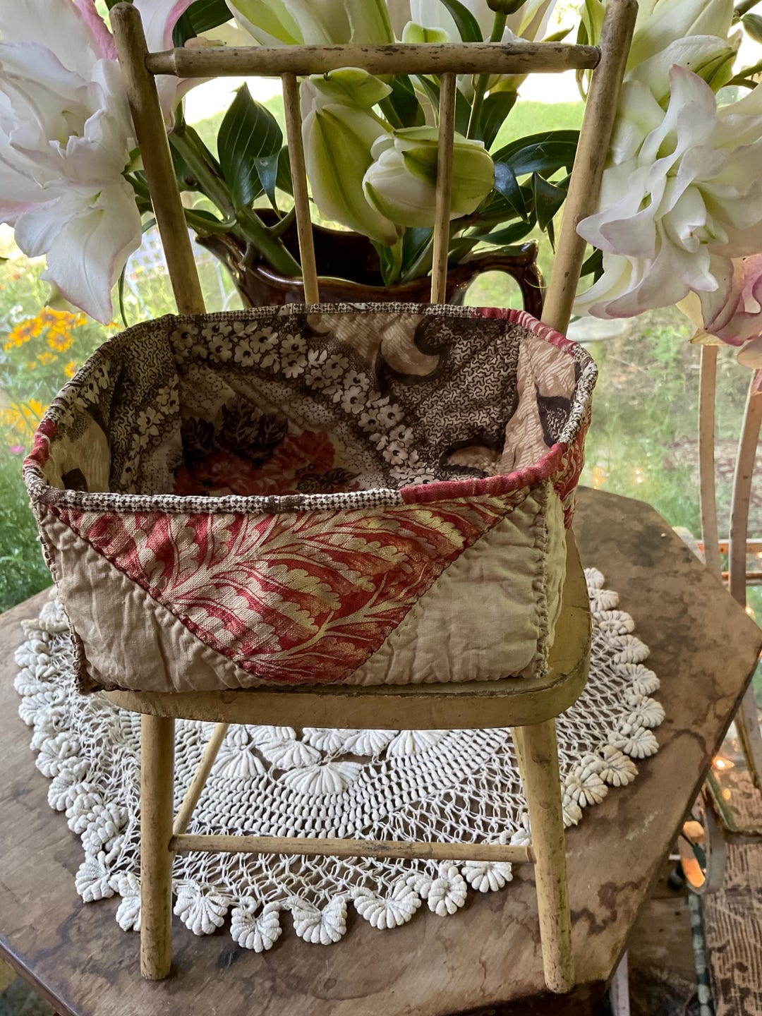 Antique Chintz and Calico Box Fine Home Decor - Etsy