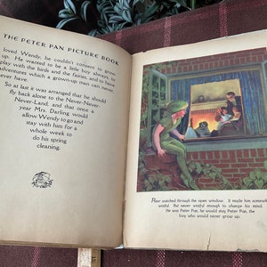 The Peter Pan Picture Book the Picture Story is Based on the Play of ...