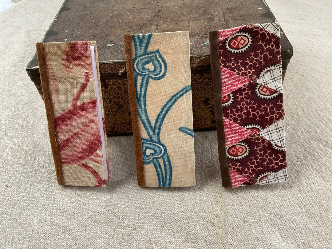 Antique Fabric Covered Journal Blank Books - Etsy