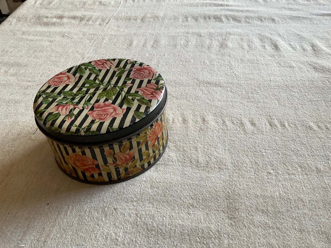 Vintage Tindeco Button or Sewing Tin Box - Etsy