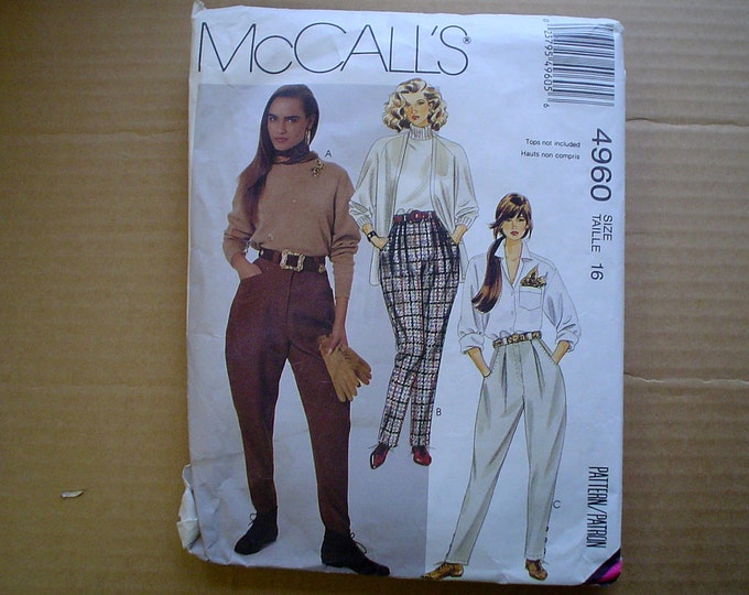 90s 16 High Waisted Jodhpurs Equestrian Riding Pants PATTERN - Etsy