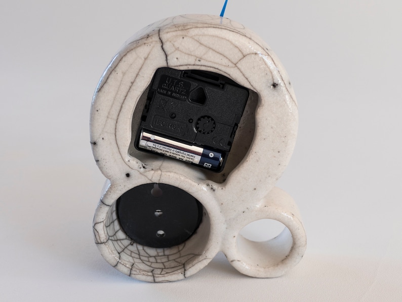 Raku Desk Clock Statement Clock Ceramic Handmade Antique - Etsy