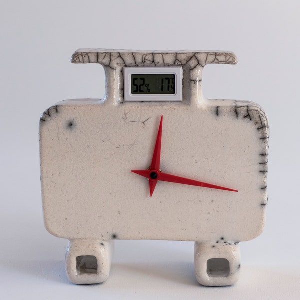 Ceramic Clock - Etsy