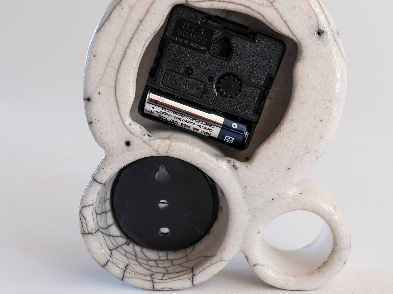 Raku Desk Clock Statement Clock Ceramic Handmade Antique - Etsy