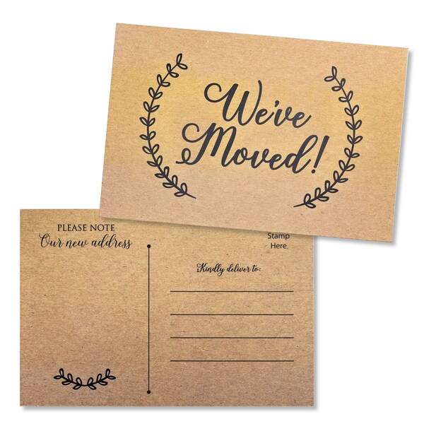 Moving Announcement - Etsy