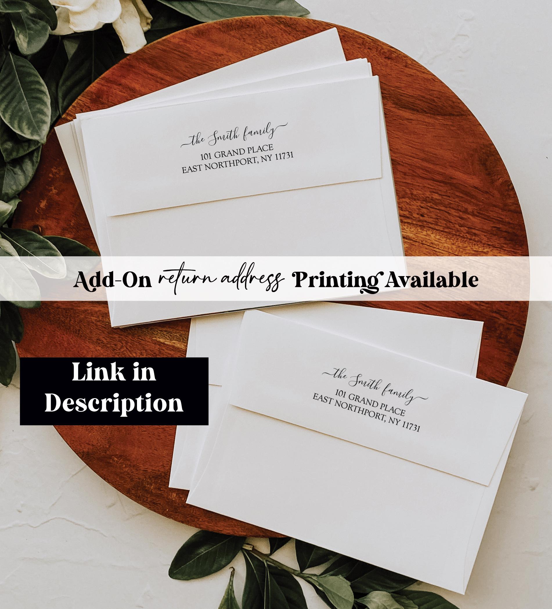 Personalized Funeral Thank You Cards With Envelopes, Remembrance Notes ...