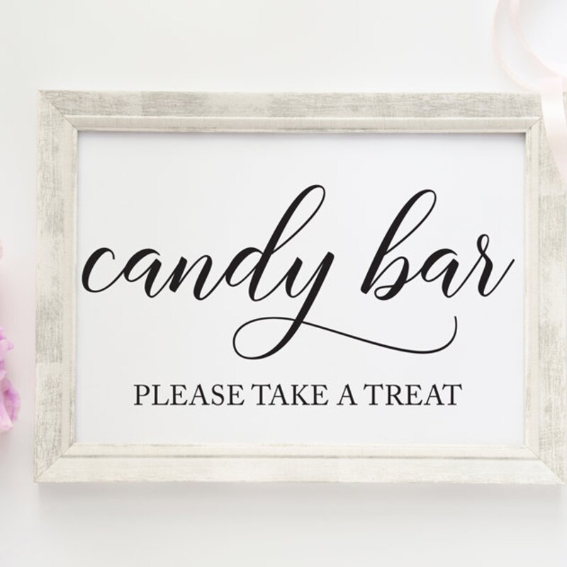Candy Bar Wedding - Etsy