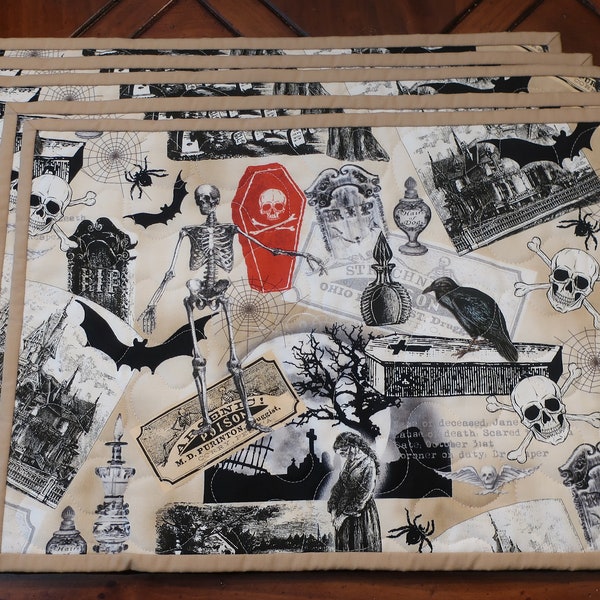 Halloween Placemat - Etsy