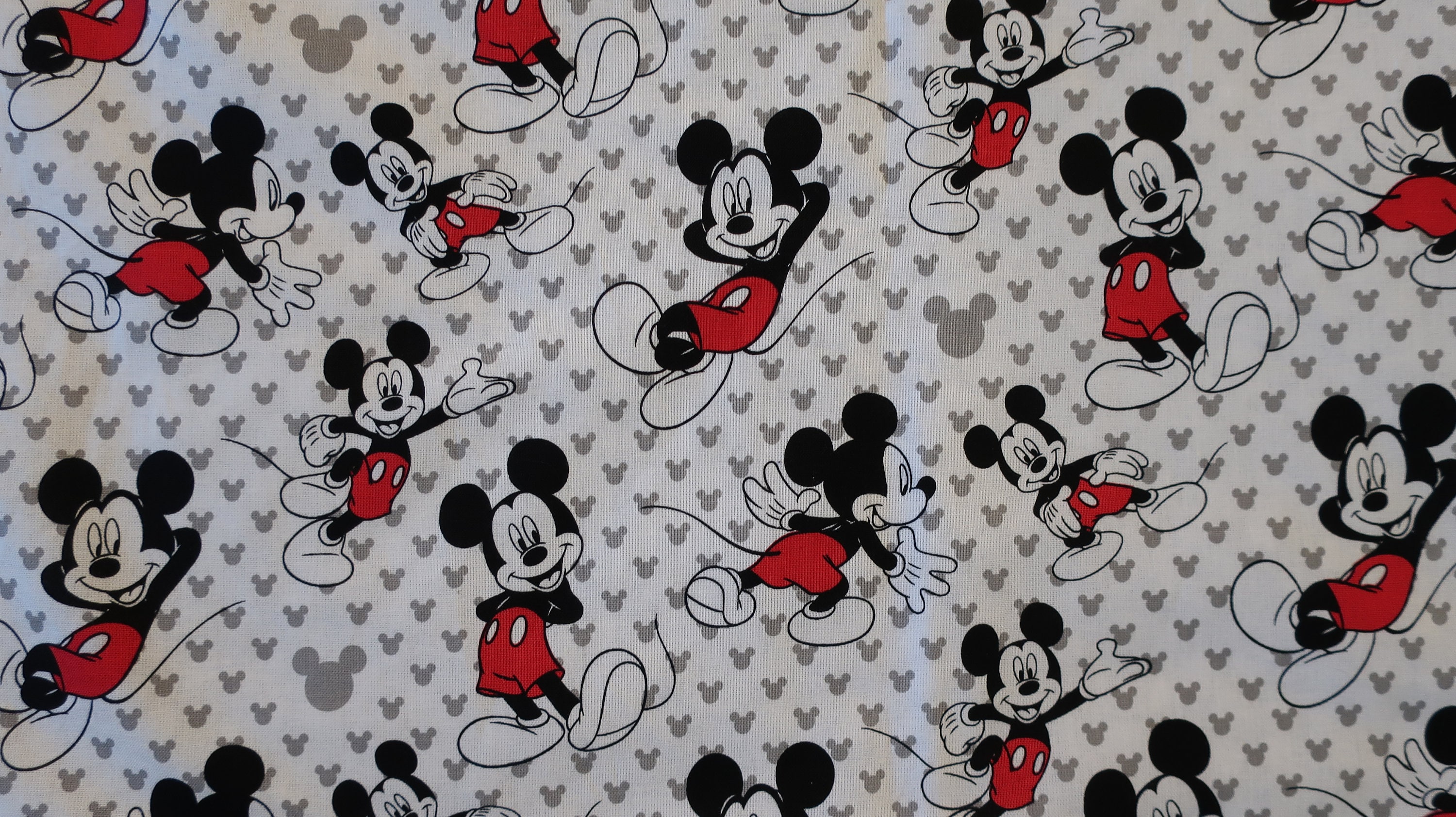 Mickey Mouse Baby Blanket With Reversible Black and White Flannel - Etsy