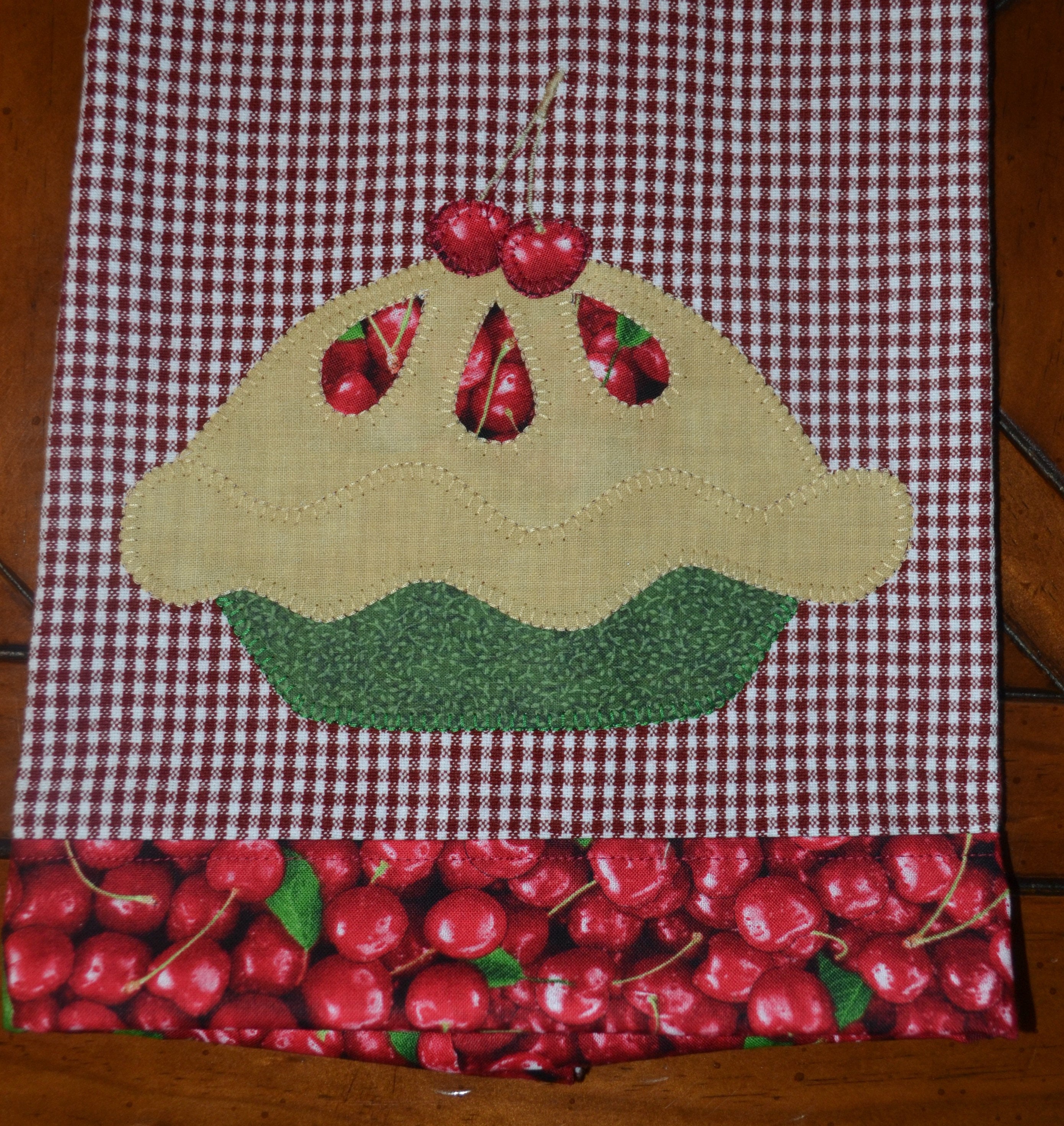 Cherry Pie Kitchen Towels - Etsy