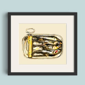 Sardines - Print - Etsy