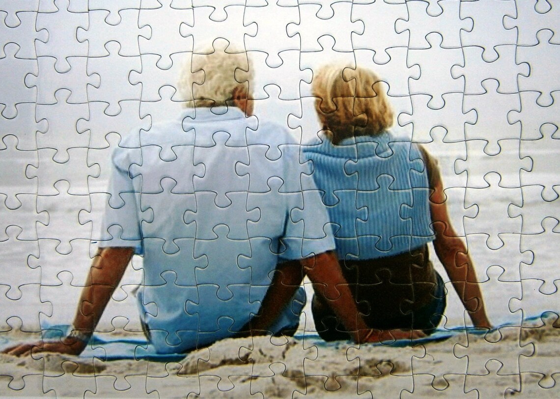 Personalized Puzzle Gift. Custom Inexpensive Gift Idea. Custom Photo ...