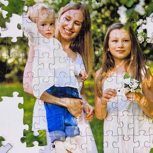 Personalized Photo Puzzle Perfect for Fun Gift Idea. Large Personalized ...