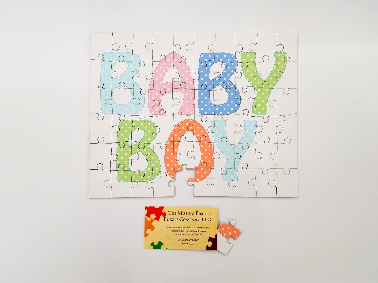 Gender Reveal Jigsaw Puzzle: Unique Pregnancy Announcement (8x10, 30/60 ...