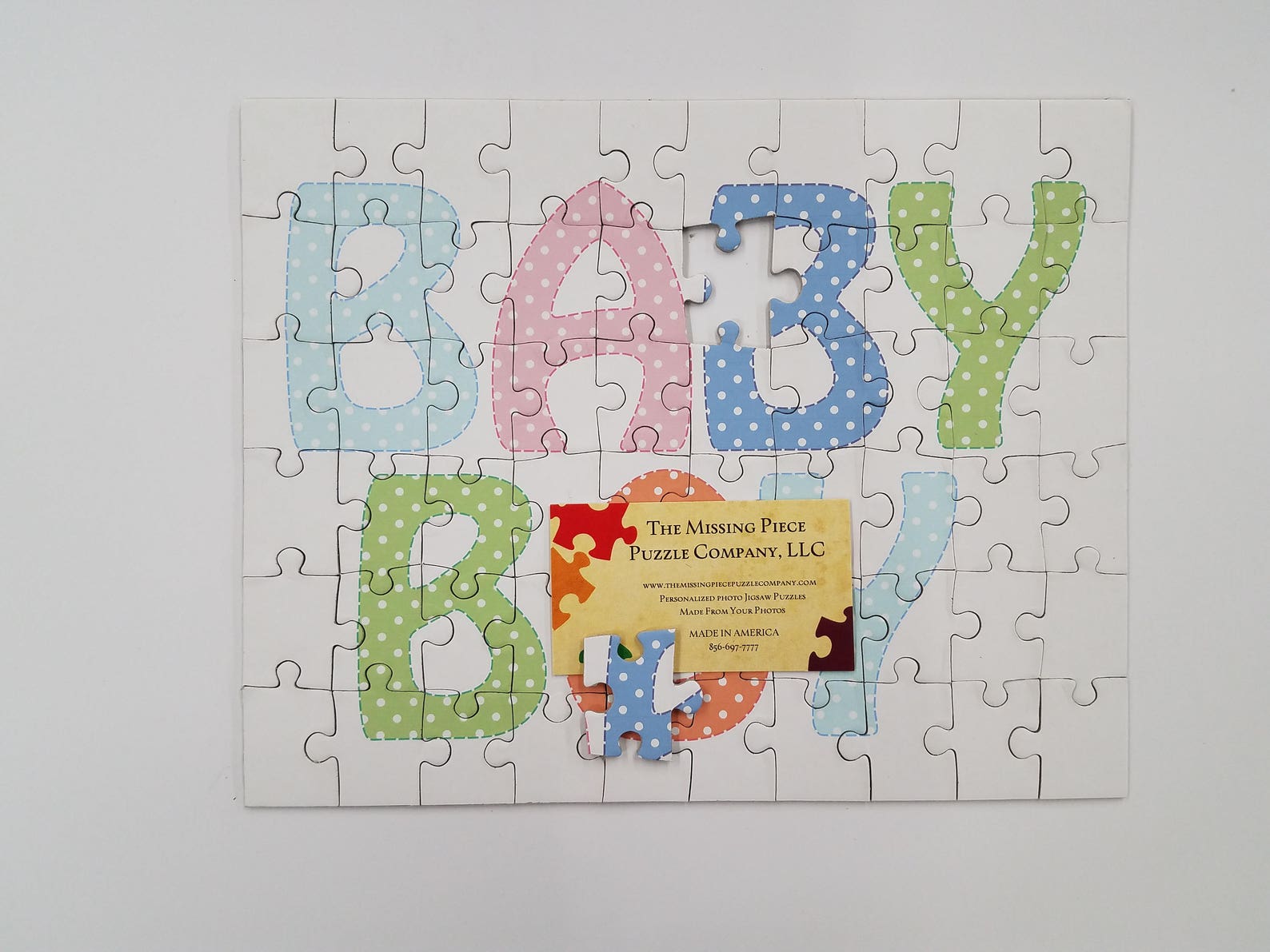 Gender Reveal Jigsaw Puzzle: Unique Pregnancy Announcement (8x10, 30/60 ...