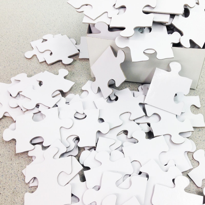 Blank Jigsaw Puzzles - Etsy