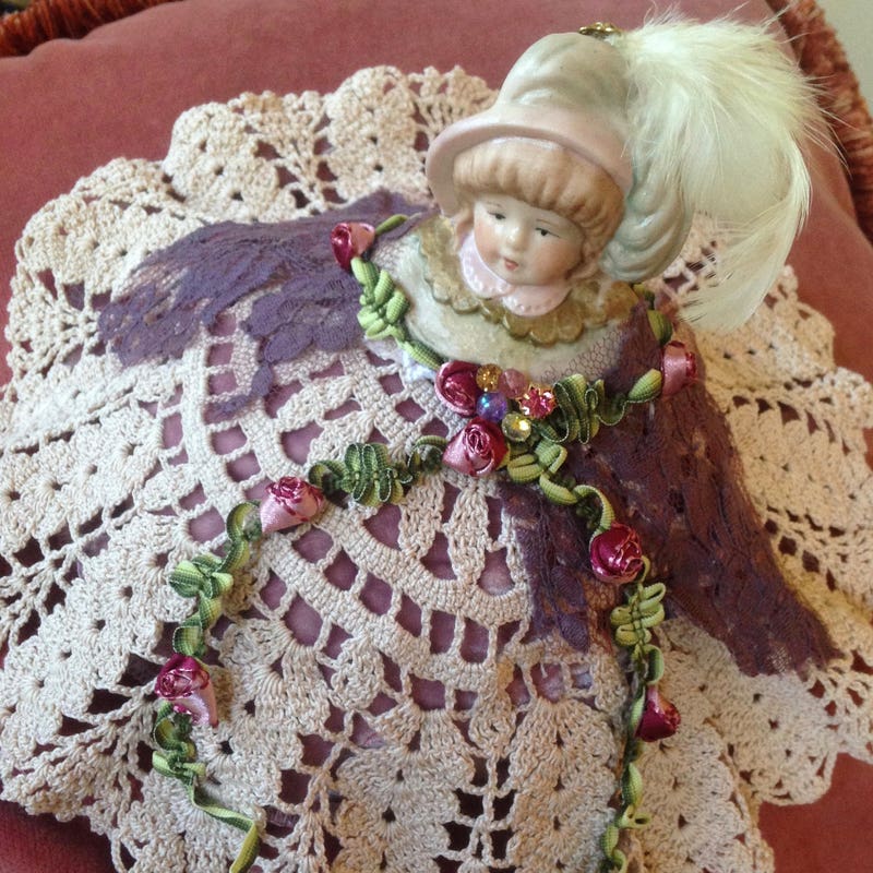 Doll Pin Cushion - Etsy