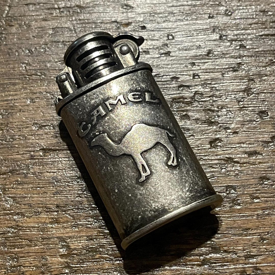 Camel Cigarettes Advertising Camel Logo Design Copper Colored Lighter ...