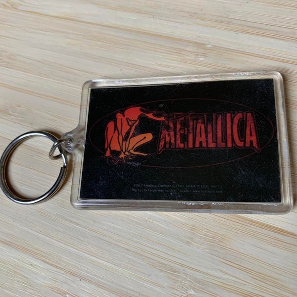 Metallica Keychain - Etsy