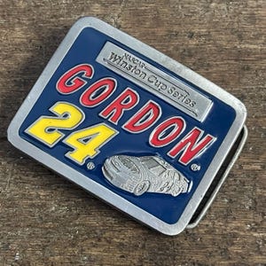 Nascar Winston Cup Belt Buckle - Etsy