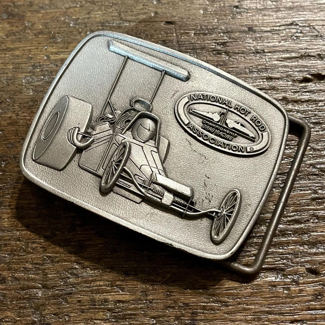Vintage Buckle National Hot Rod Association Championship Drag Racing ...