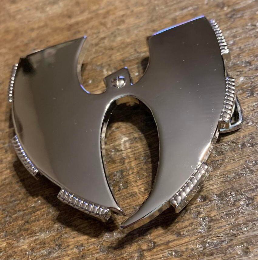 Wu Tang Clan Style Design Belt Buckle Chrome Colored - Etsy