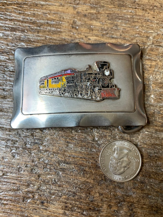 Vintage RR Railroad Steam engine locomotive design pe… - Gem