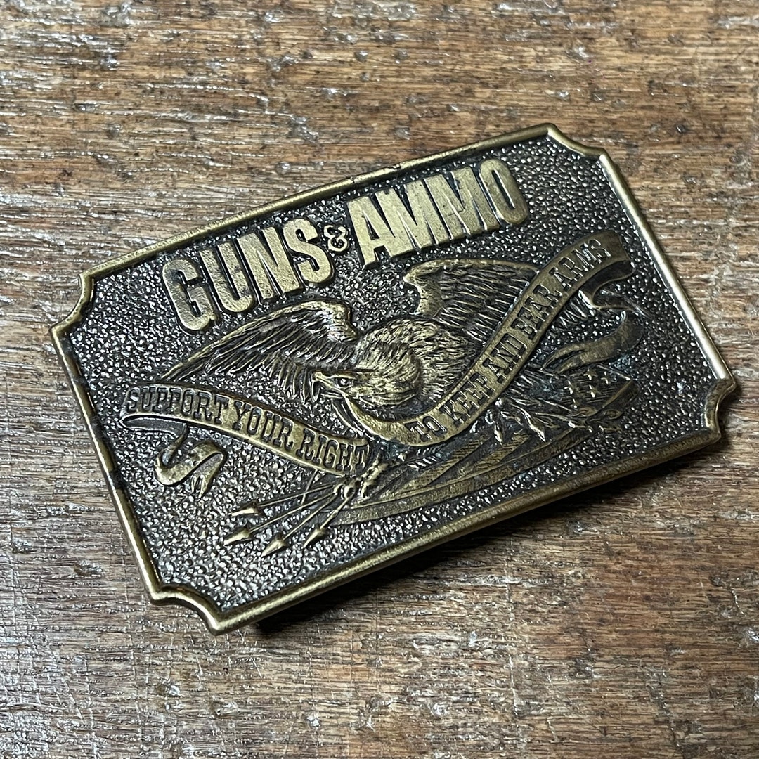 Vintage Eagle and Shield Guns and Ammo Second Amendment Support Your ...