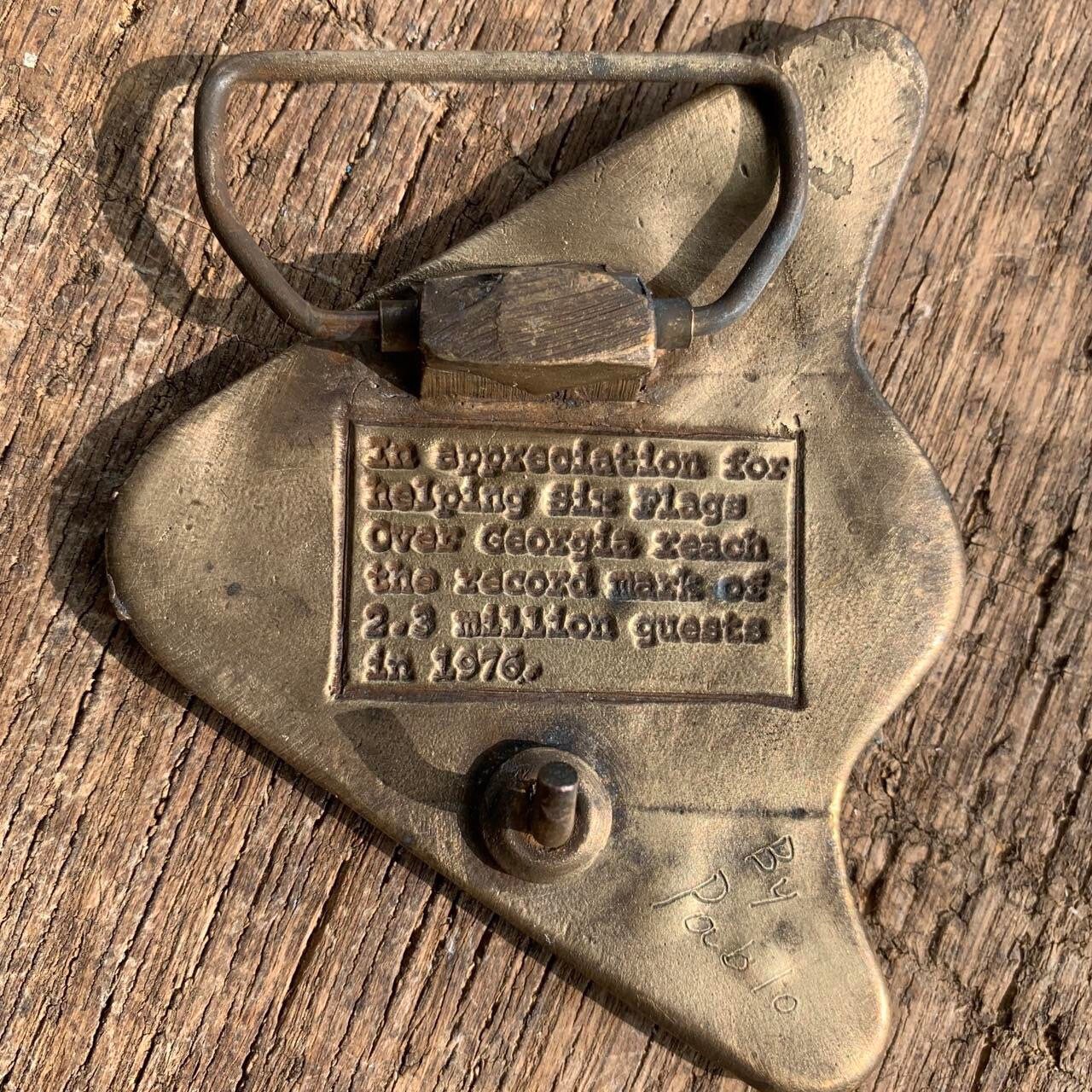 Vintage Design the Great Gasp Six Flags Park Georgia Commemorative ...