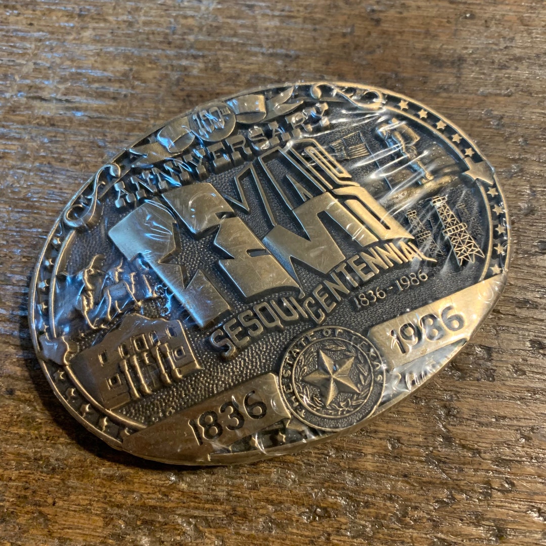 Vintage Texas Anniversary Sesquicentennial 1986 Limited Edition Western ...