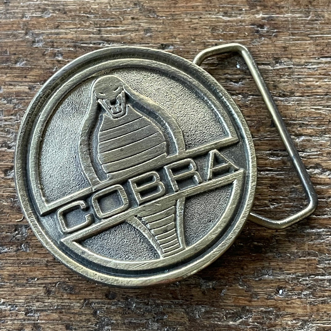 Vintage Rare Shelby Cobra Snake Automotive Brass Colored Limited ...