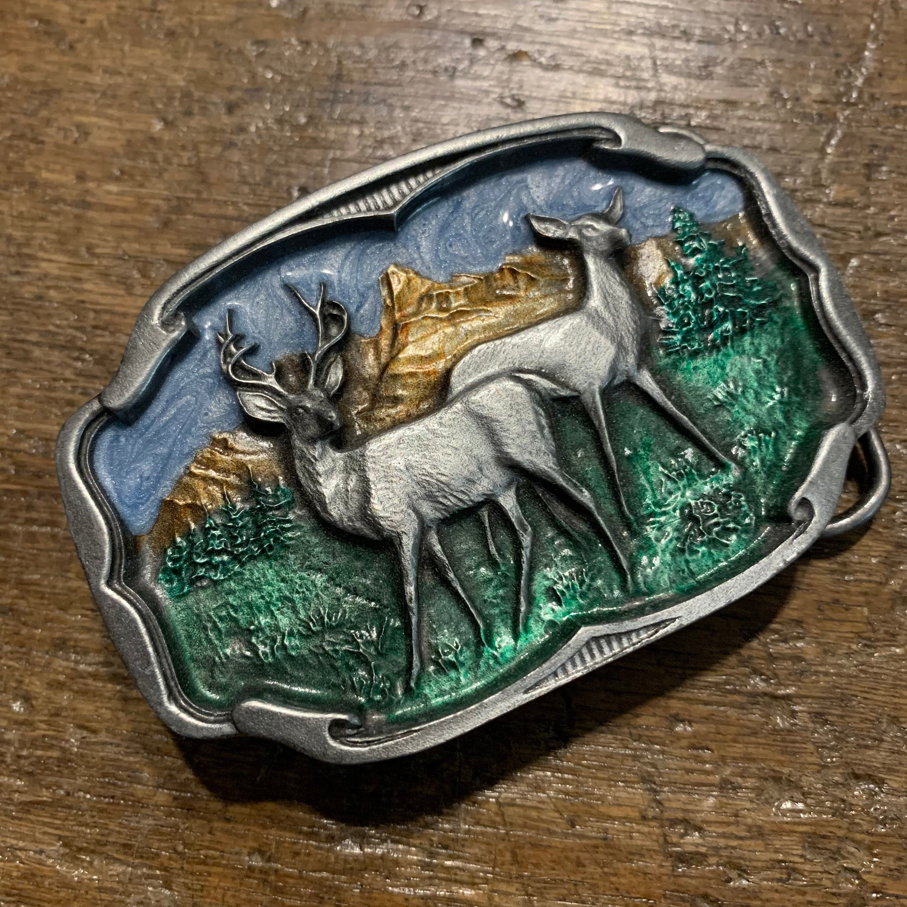 Deer Hunting Belt Buckles
