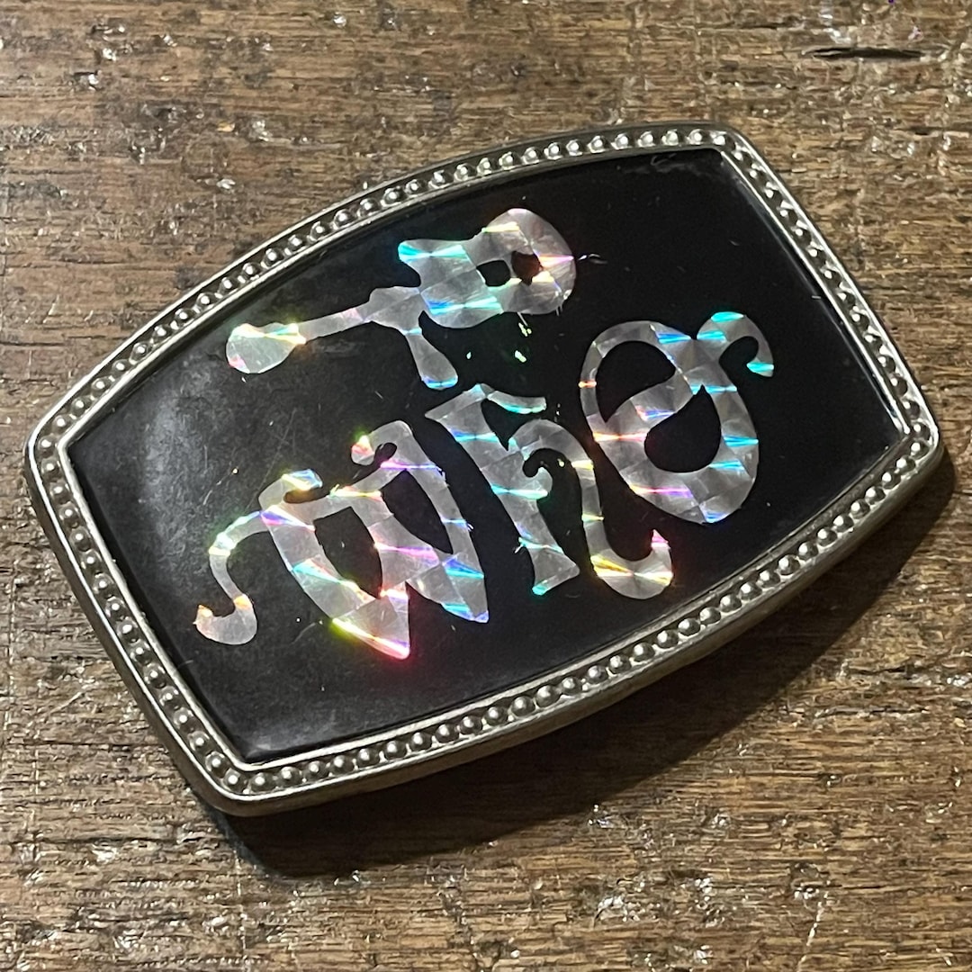Vintage Buckle the Who Classic Rock Music Group Belt Buckle With ...