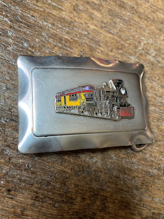 Vintage RR Railroad Steam engine locomotive design pe… - Gem