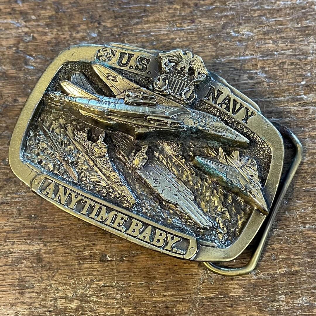 Vintage US Navy Anytime Baby Fighter Jets and Aircraft Carrier Fleet ...