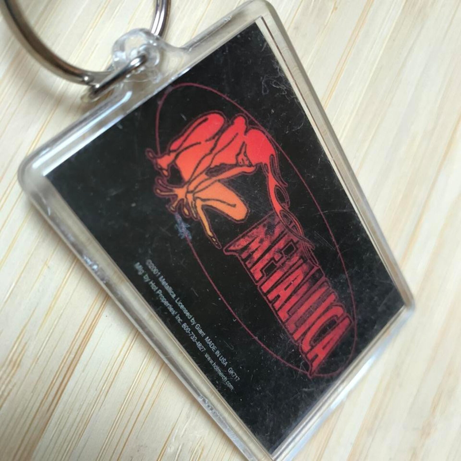 Metallica Heavy Metal Music Group Key Fob Keychain Y2k Era - Etsy