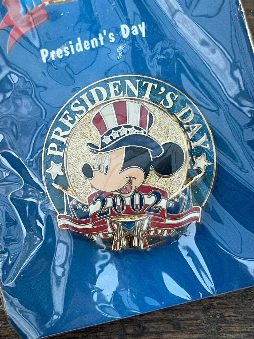 Disney 12 Months of Magic Disney Store PIN Presidents Day Uncle Sam Top ...