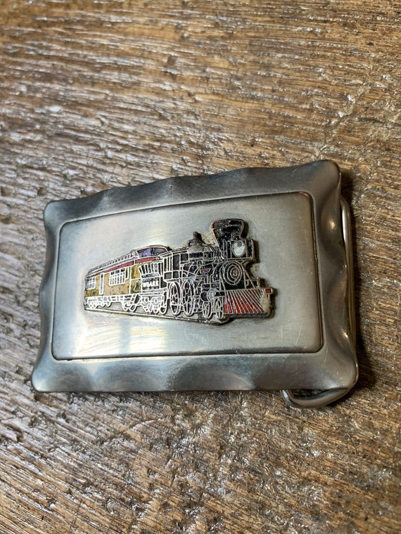 Vintage RR Railroad Steam engine locomotive design pe… - Gem