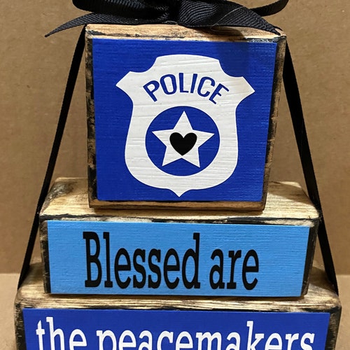 Law Enforcement Officer Gift Police Officer Gift Wooden | Etsy