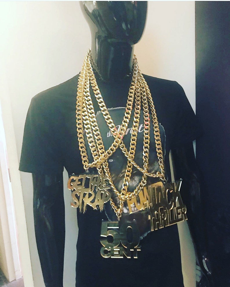 Turnover Chains Big Sports Football Fan Chains Customized Nameplate ...