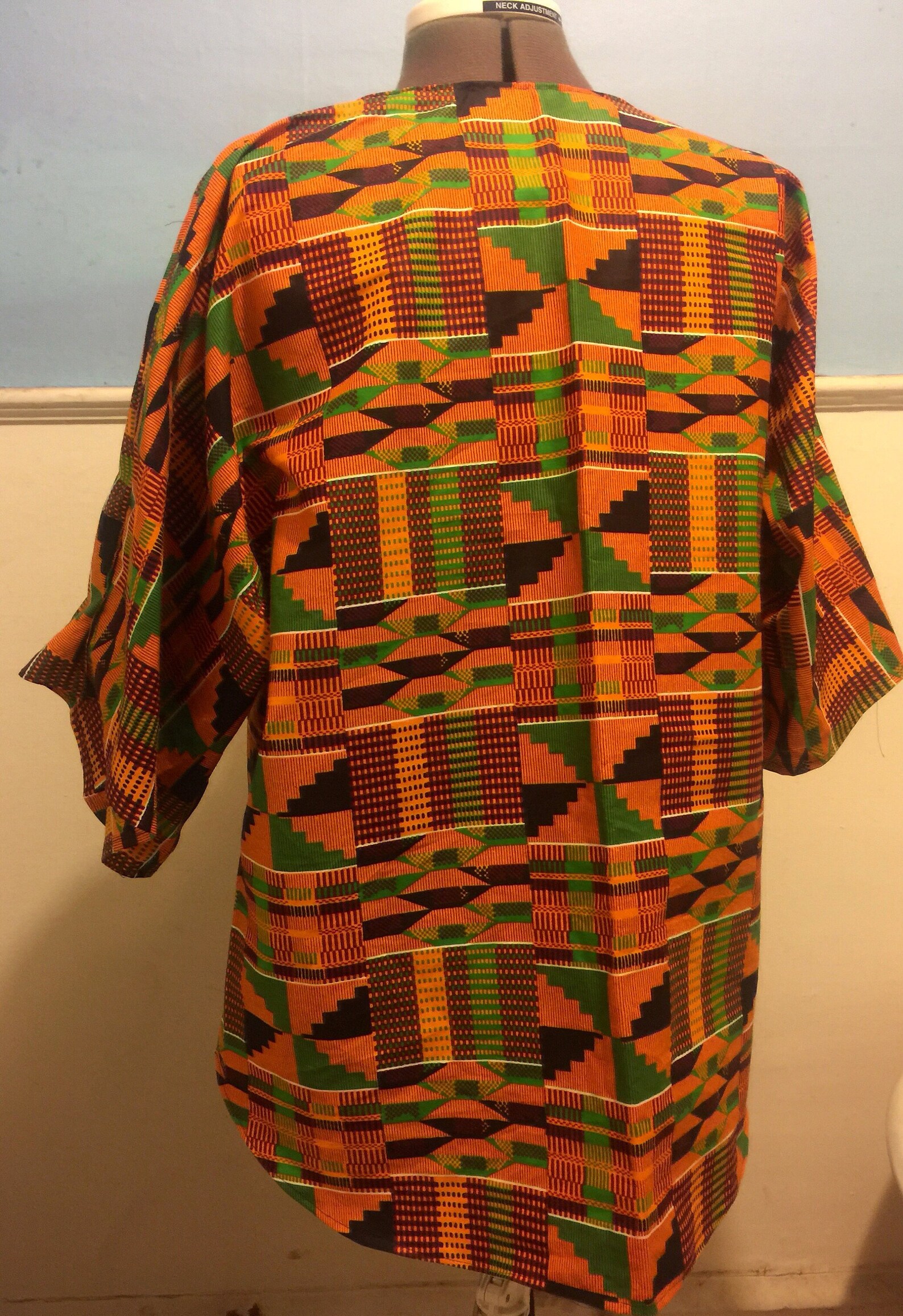 Kente Print Kimono Top african Print Kente Top Jacket | Etsy