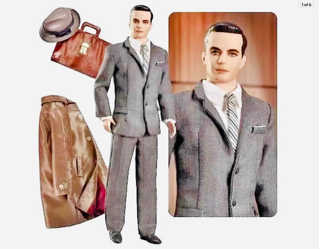 Barbie Mad Men Don Draper Silkstone Doll BFMC Gold Label 2010 - Etsy