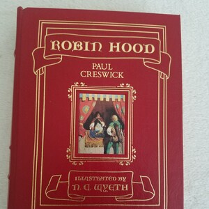Robin Hood Book by Paul Creswick - First Edition, First Printing ...